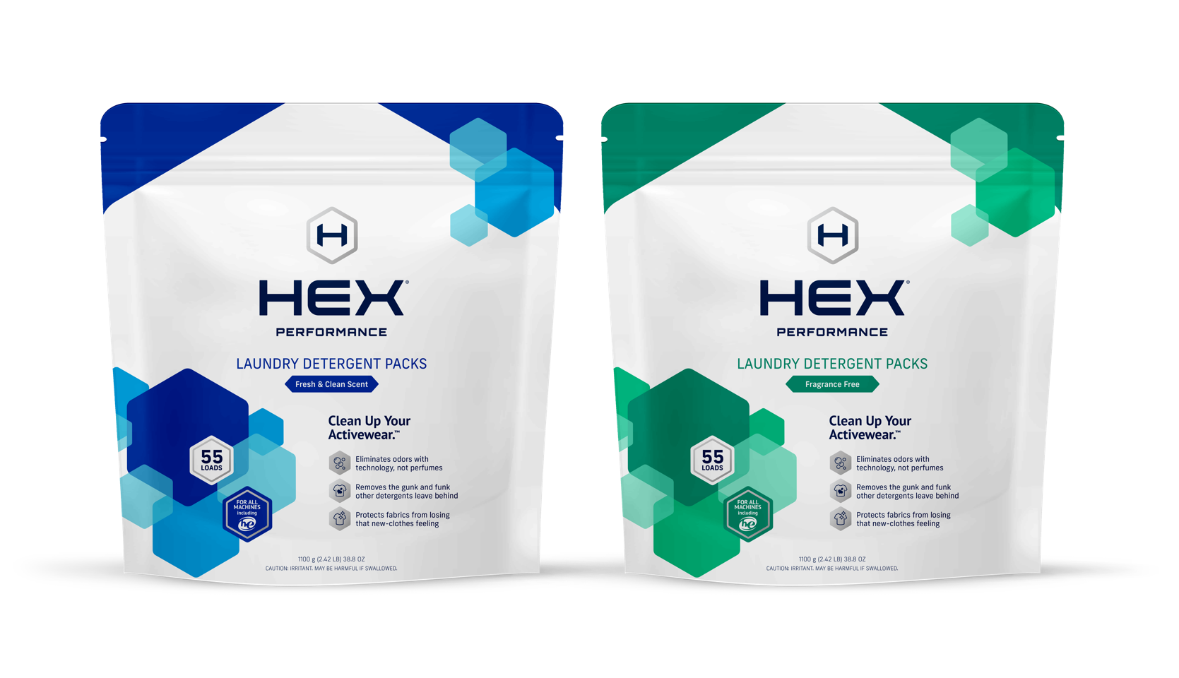 Laundry Detergent Packs – HEX Performance®